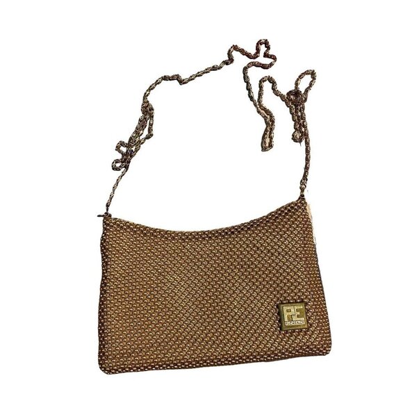 Piero Erbacci | Bags | Vintage Pe Florence Piero Erbacci Gold Metal ...